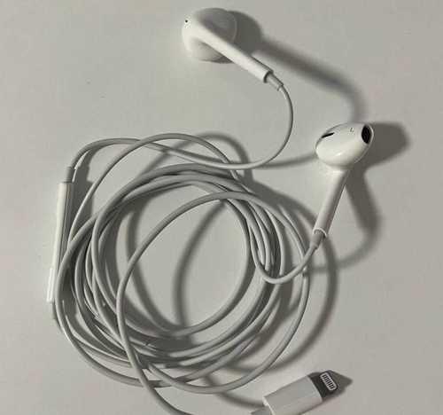 Наушники apple earpods lightning