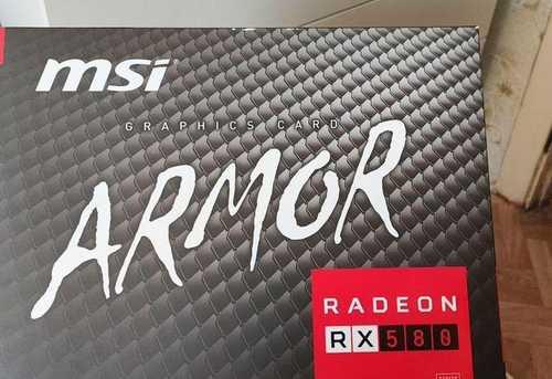 Игровая видеокарта rx 580 на гарантии 3 года