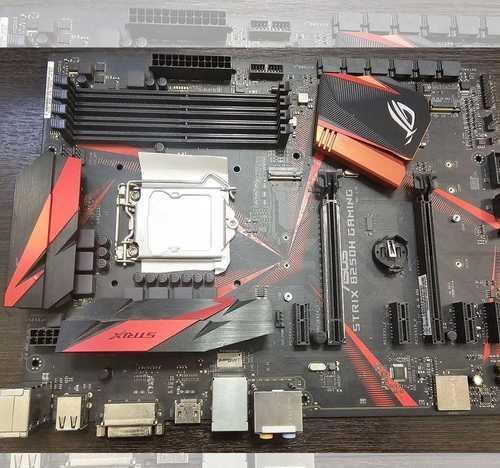 Материнская плата Asus Rog b250h gamming