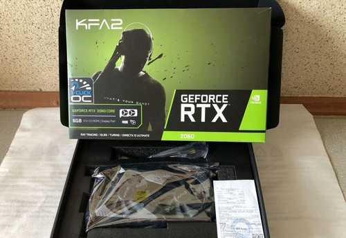 RTX 2060 KFA2 на гарантии в упаковке