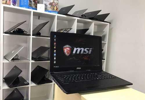 Игровой ноутбук MSI GTX 1050/i7/SSD/FullHd