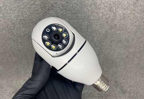 Камера виденаблюдения wifi лампочка