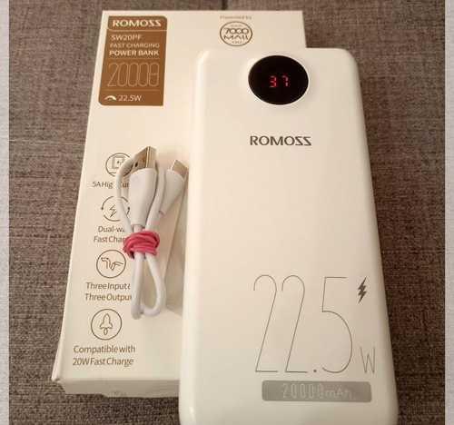 Power Bank Romoss 20 000mAh оригинал