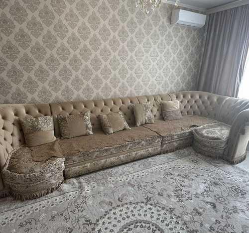 Диван раскладной с креслом