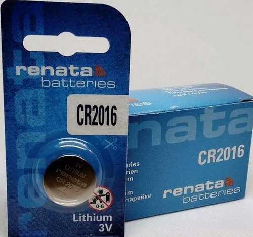 Элемент питания renata CR2016 BL1 оптом