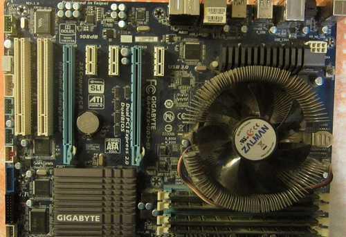 Gigabyte GA-P67X-UD3-B3 lga1155 + CPU + RAM