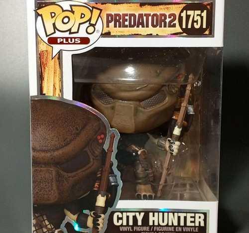 Funko Pop City Hunter №1751 (Predator 2)