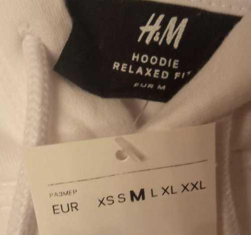 Новыя H&M толстовка худи М 44 46