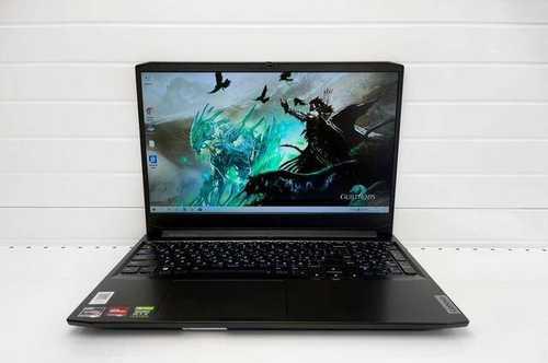Игровой ноутбук Lenovo GeForce GTX+Ryzen5