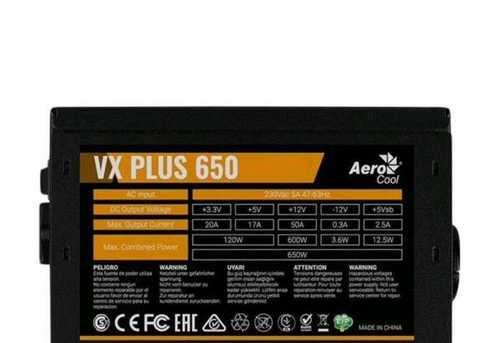 Блок питания Aerocool VX Plus 650W