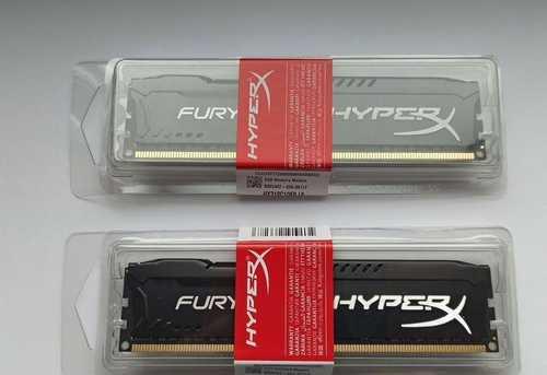 Оперативная память HyperX Fury DDR3 16gb(2x8) 1866