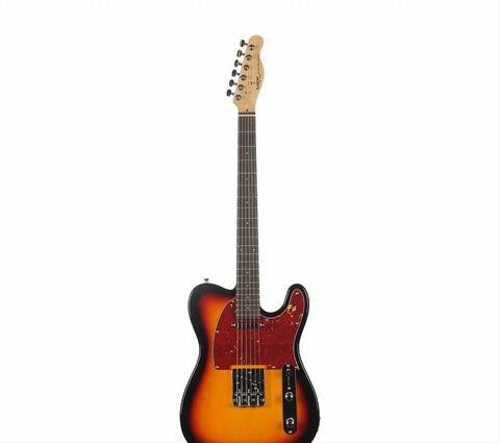 Электрогитара sqoe setl300 Telecaster Sunburst