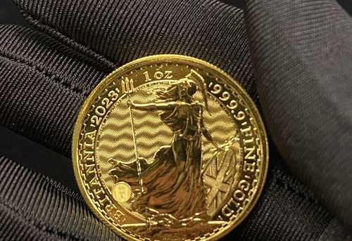 Монета "Британия" (Елизавета II) 2023г