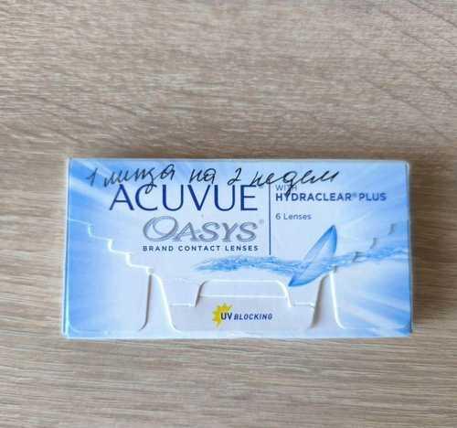 Линзы acuvue oasys двухнедельные