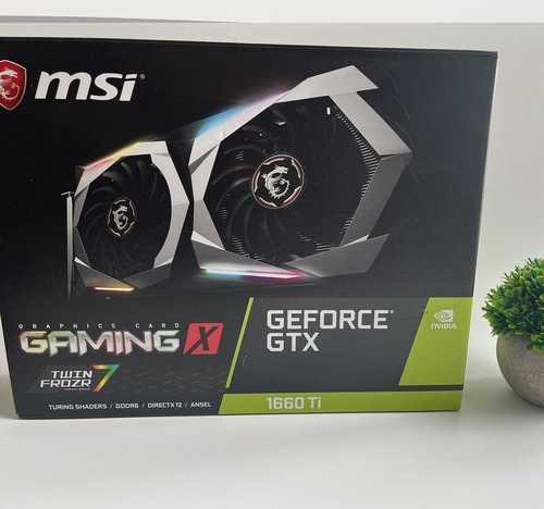 Видеокарта gtx 1660ti msi