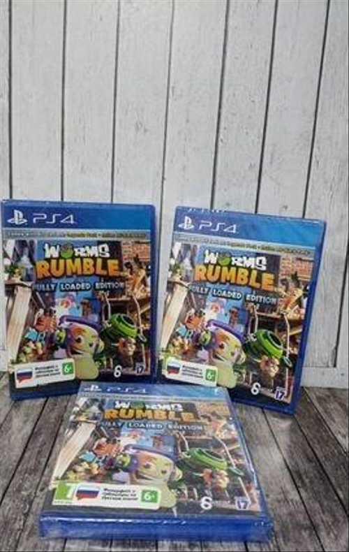 Игра Worms Rumble: Fully Loaded Edition PS4
