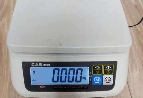 Весы CAS фасовочные до 6 кг
