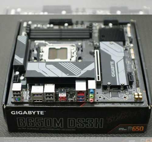 Материнская плата новая gigabyte B650M DS3H