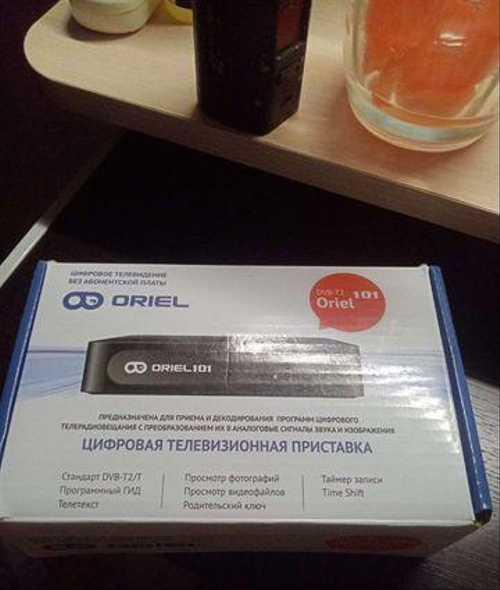 Tv приставка dvb t2 Oriel 101