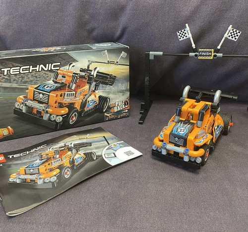 Lego technic 42104 (лего техник) машина 2в1