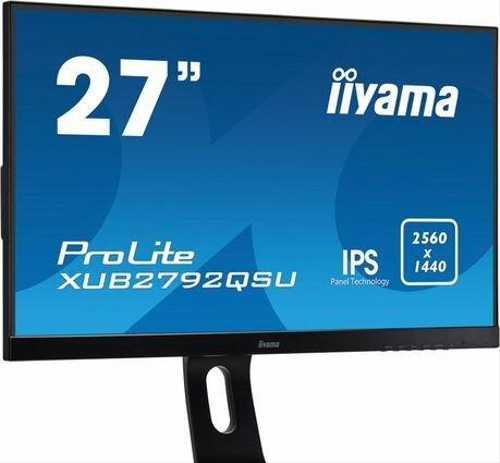 Монитор 27" Iiyama ProLite XUB2792QSU-B1