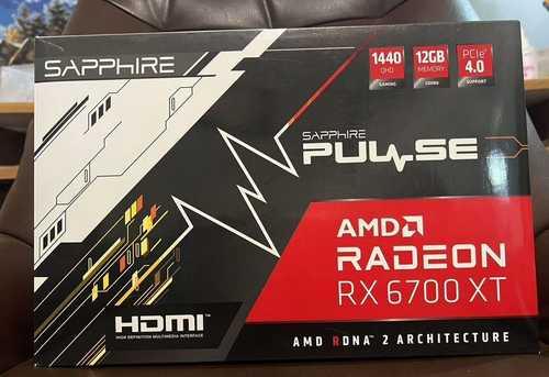 Видеокарта RX6700XT Sapphire Pulse 12Gb новая