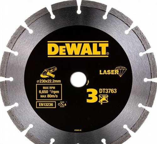 Диск алмазный отрезной Dewalt (DT3763-XJ) (Новый)