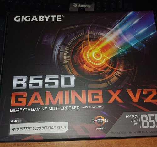 Материнская плата gigabyte B550 gaming x v2