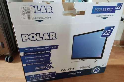 Новый телевизор Polar 22" Full HD