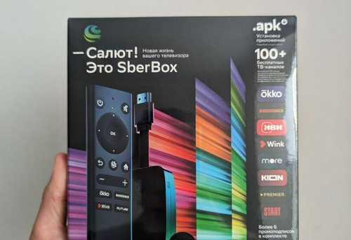 Sberbox 4K sbdv-00004c 16gb (новая)