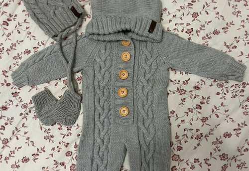 Комбинезон детский mimibaby 62 р. шерсть мериноса