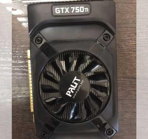 Видеокарта GTX 750ti 2gb Palit StormX