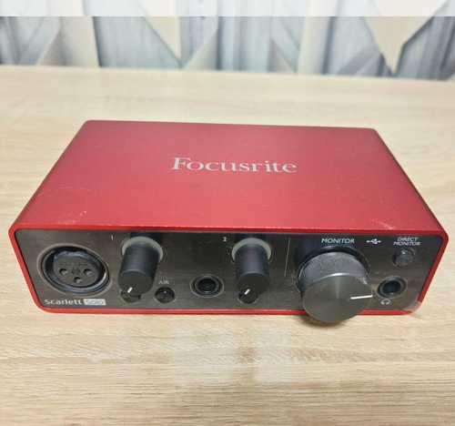 Звуковая карта focusrite scarlett solo 3rd gen