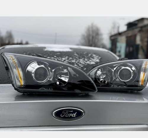 Bi-led Фары Ford Focus 2 в бронепленке