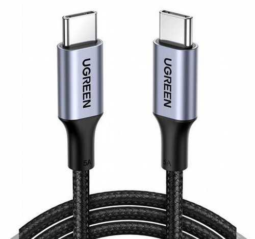 Кабель ugreen US316 1.5м черный USB-C Cable Alumi