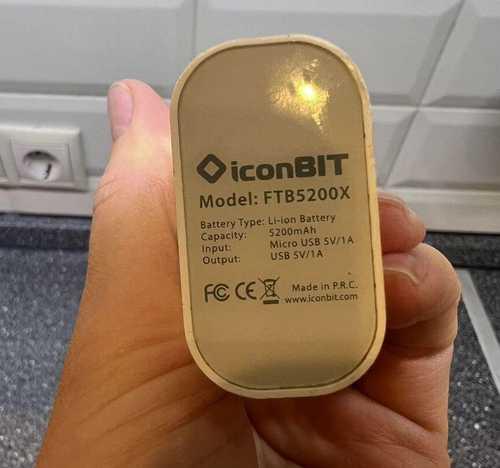 Пауэрбанк Iconbit 5200 mAh