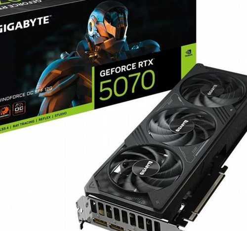 Gigabyte GeForce RTX 5070 windforce OC 12Gb GV-N5070WF3OC-12GD