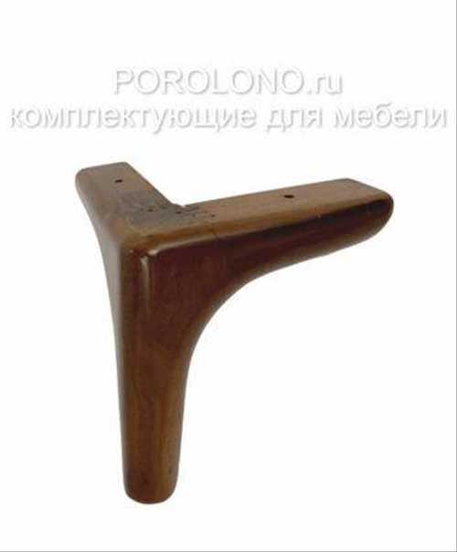 Мебельная ножка деревянная угловая