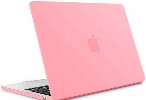 Чехол матовый для MacBook Air 13 (2022) розовый