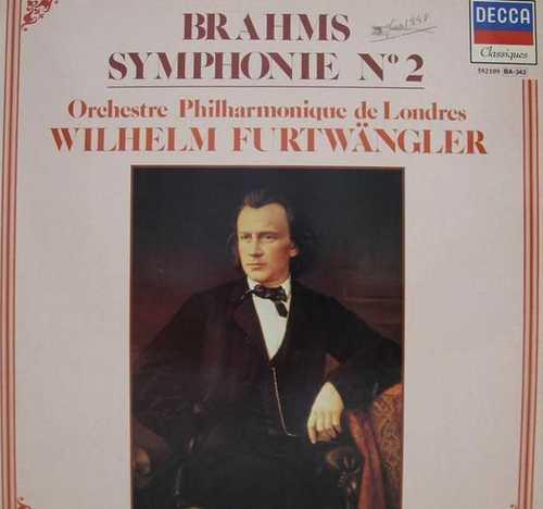 Винтаж - brahms - symphonie № 2 (orchestre philhar