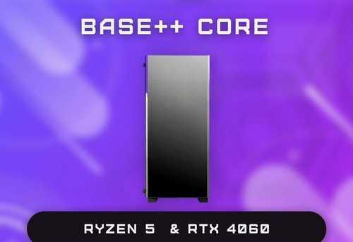 «Base++ core» пк Ryzen 5\RTX 4060\16гб RAM