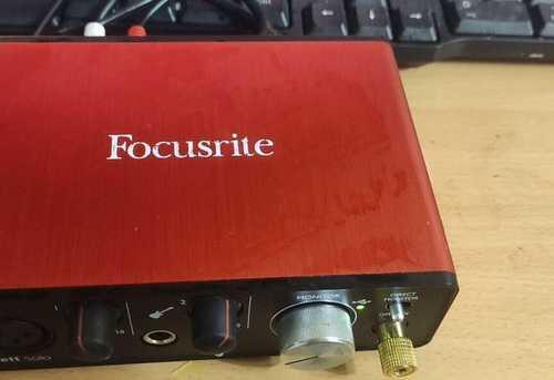 Звуковая карта focusrite scarlett solo