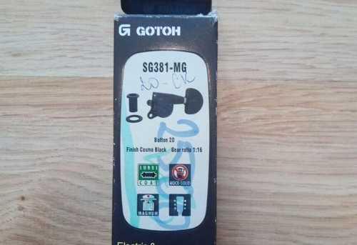 Колки локовые для электрогитары Gotoh SG381-MG 4+2