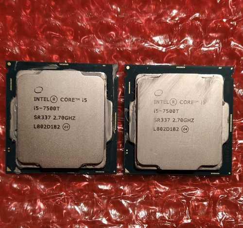 Intel Core i5-7500t 35W