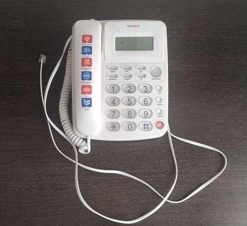 Телефон проводной TeXet тх-250