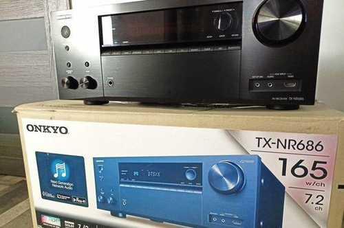 Onkyo TX-NR686 Atmos/Bluetooth/Wi-Fi как новый