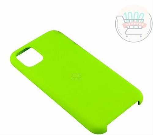 Чехол silicon case iPhone 11 зеленый.Розница и Опт