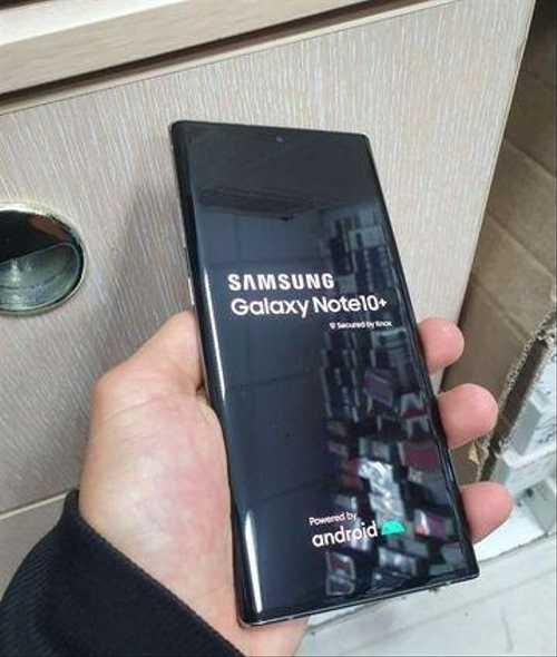 Дисплей samsung Note 10 plus серебро