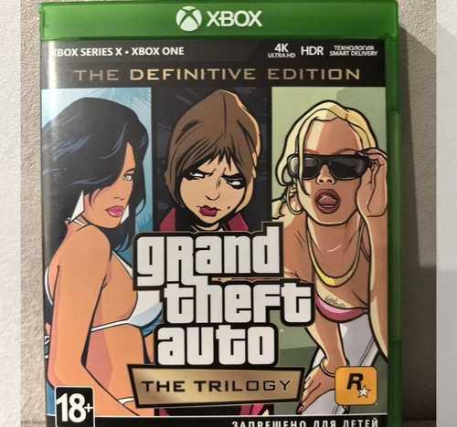 Gta trilogy xbox one