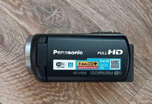 Цифровая видеокамера Panasonic HC-V550 черный